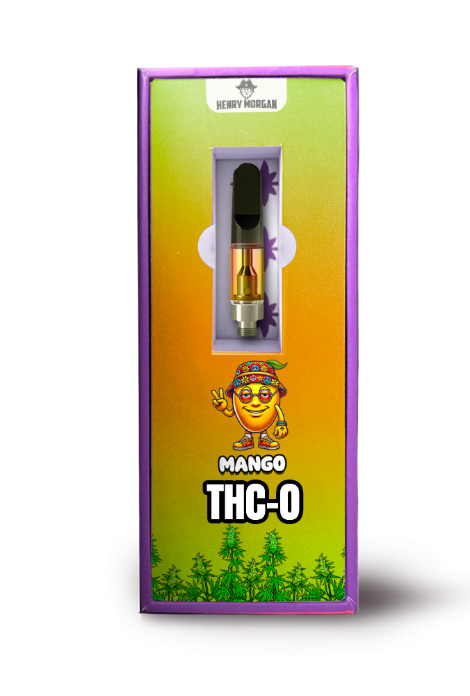 THC-O Cartridge - Mango, Hybrid | 30% THC-O - Objem (ml): 1