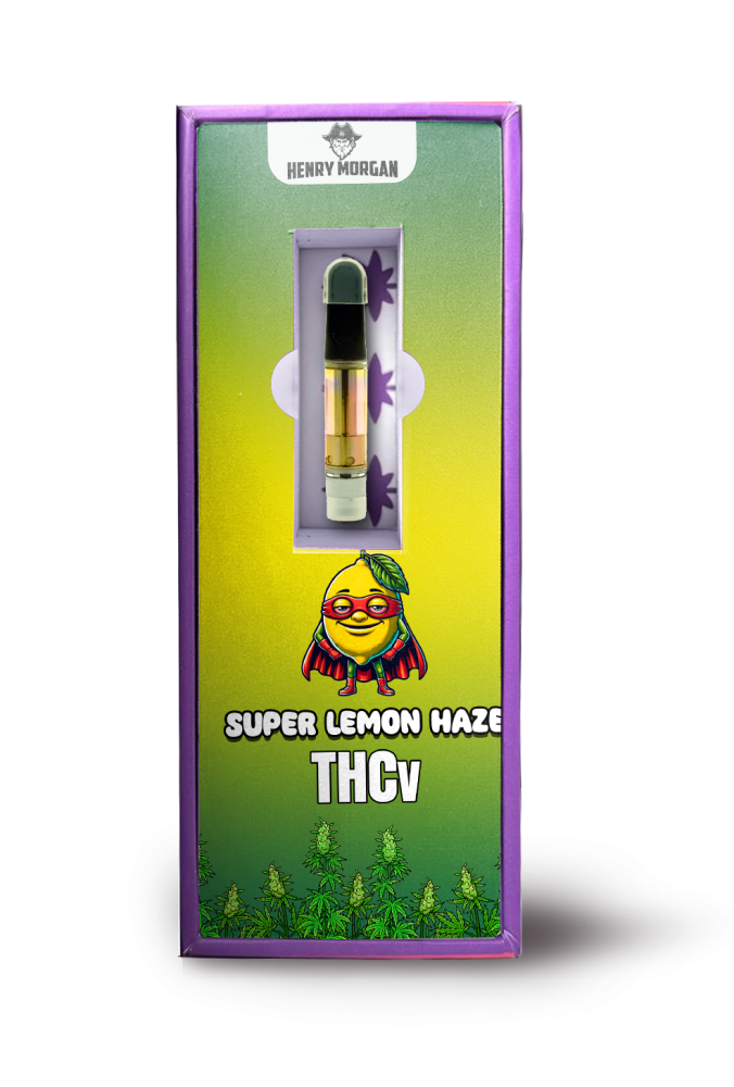 Kartridż THCv - Super Lemon Haze, Sativa | 40% THCv - Objętość (ml): 1